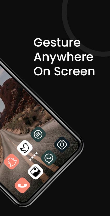 Back Button Gesture - Anywhere On Screen - Navigation Gesture - Swipe to Back - One Hand ...